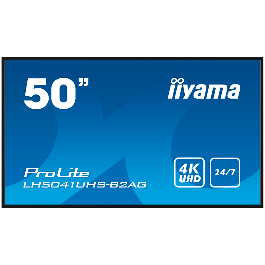 IIYAMA LFD PROLITE LH5041UHS-B2AG 50" Professional Digital Signage 4K