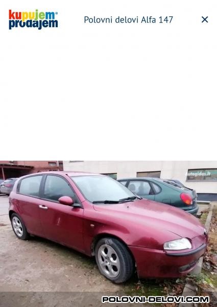 Alfa Romeo 147 Kompletan Auto U Delovima