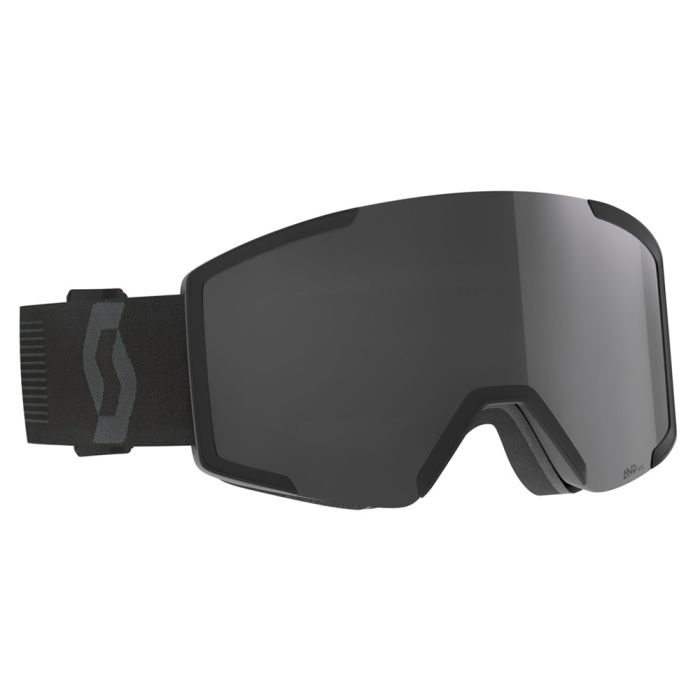 NAOČARE SKI SCOTT SHIELD mineral black-AMP black chrome S3
