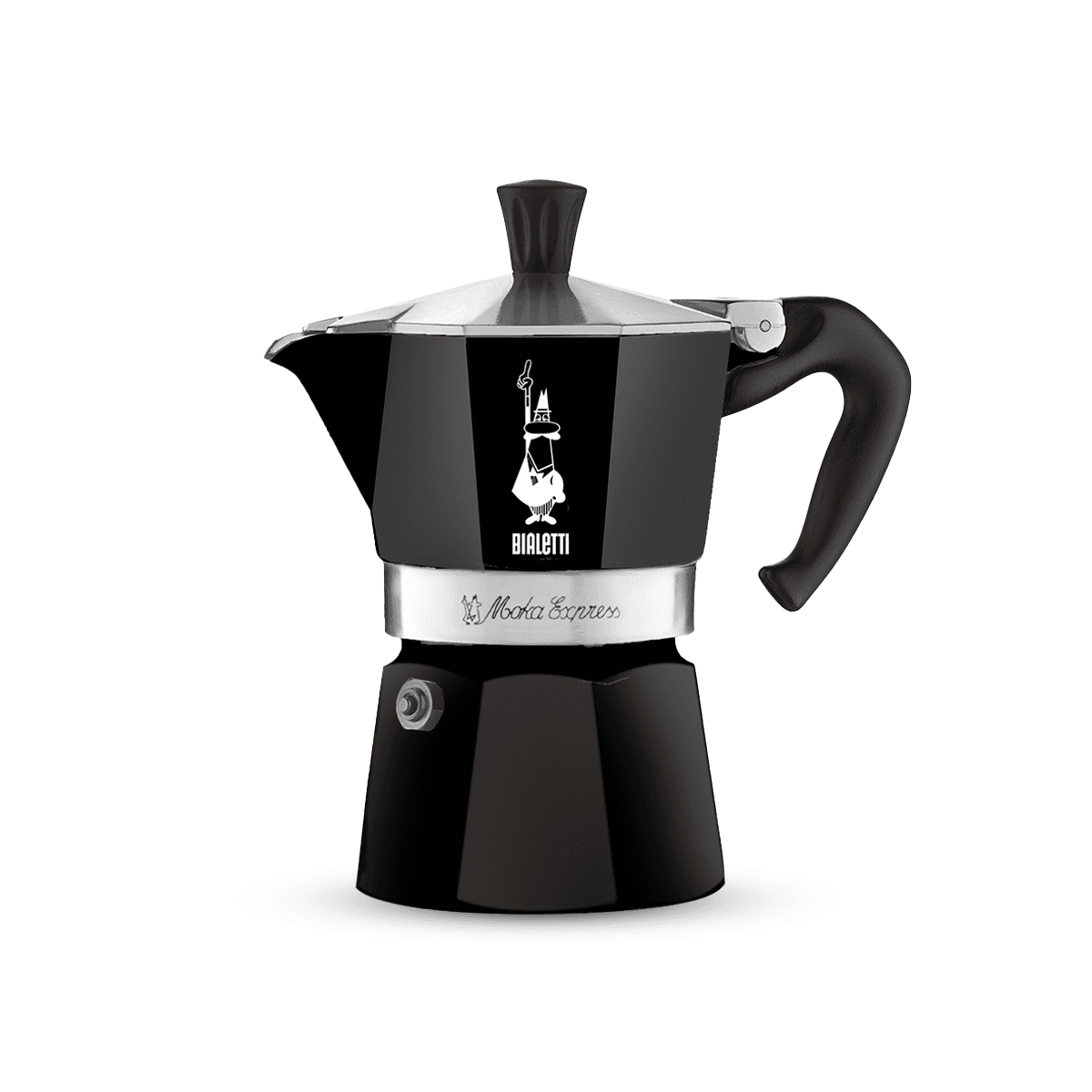 Bialetti Moka Express Black – 3/6 šoljica