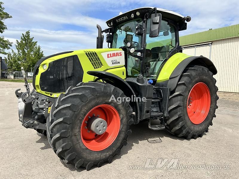 Claas Axion 870 traktor točkaš