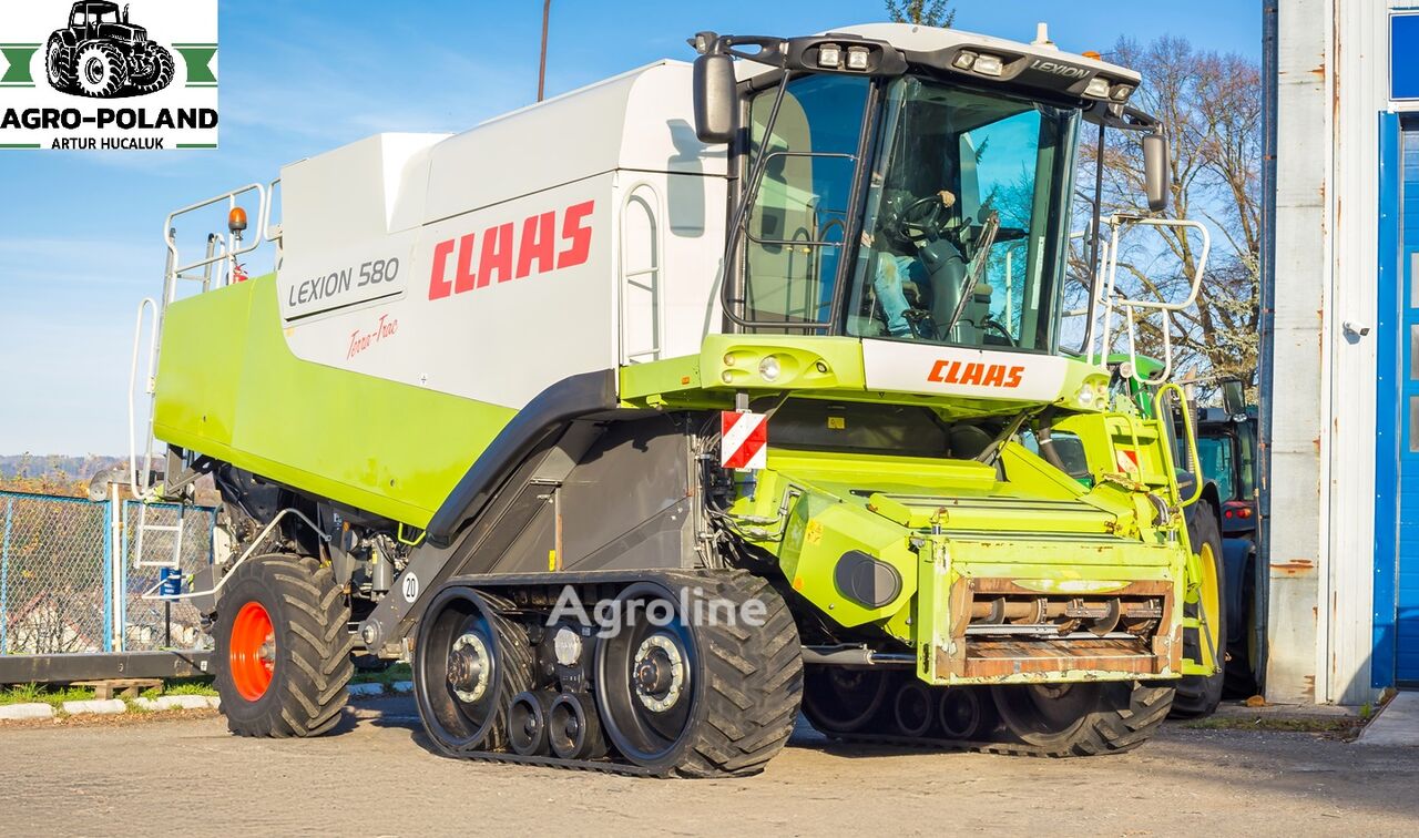 Claas LEXION 580 TT - 3326 h - 2008 ROK - QUANTIMETER + VARIO 750 - LA kombajn za žito