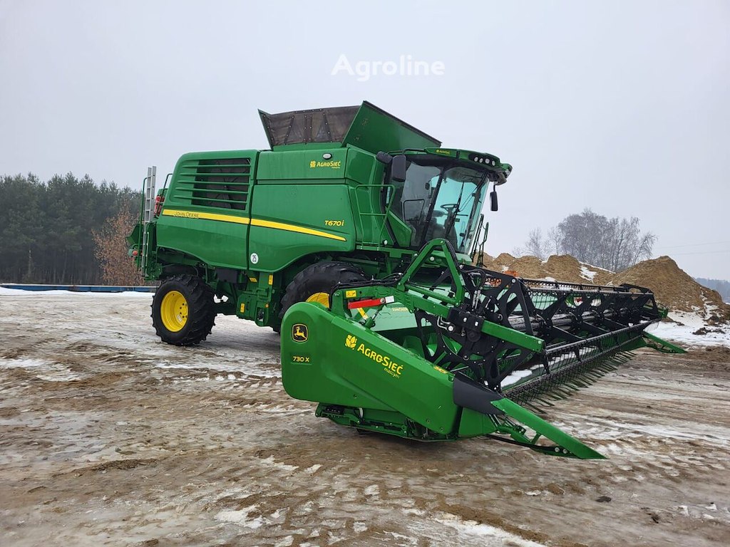 John Deere t670i kombajn za žito