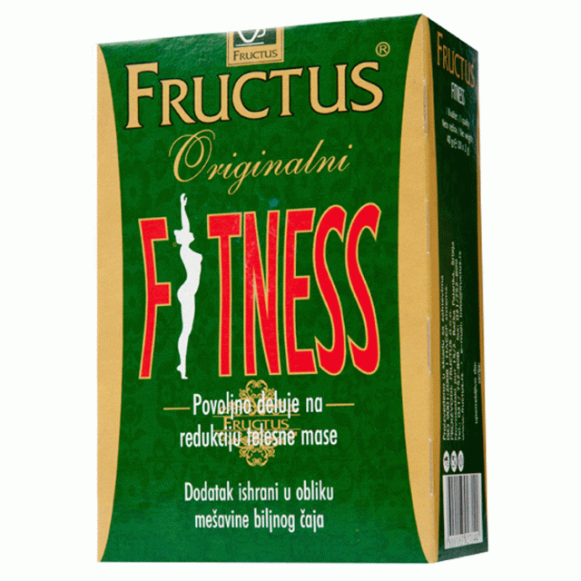 FRUCTUS FILTER ČAJ FITNESS 20/1