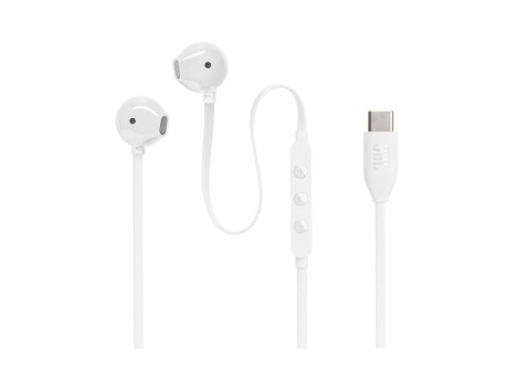 JBL Tune 305C USB-C White Bubice (JBLT305CWHT)