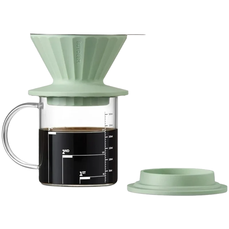 BUYDEEM Coffee filter, model CD1024, color Cozy Greenish