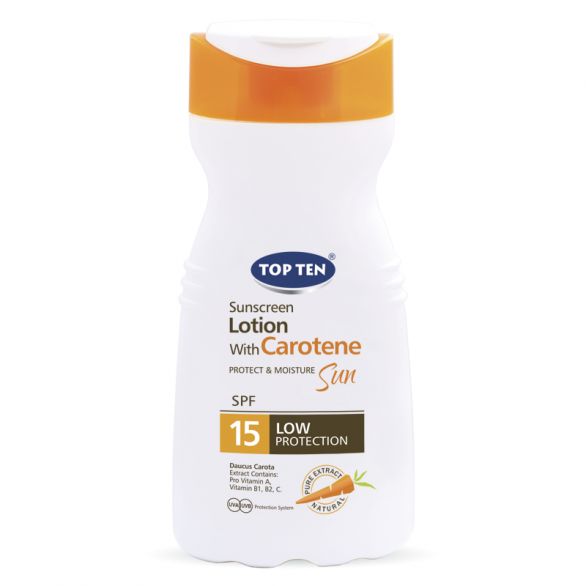 Top Ten Sun Carotene losion spf 15 200ml
