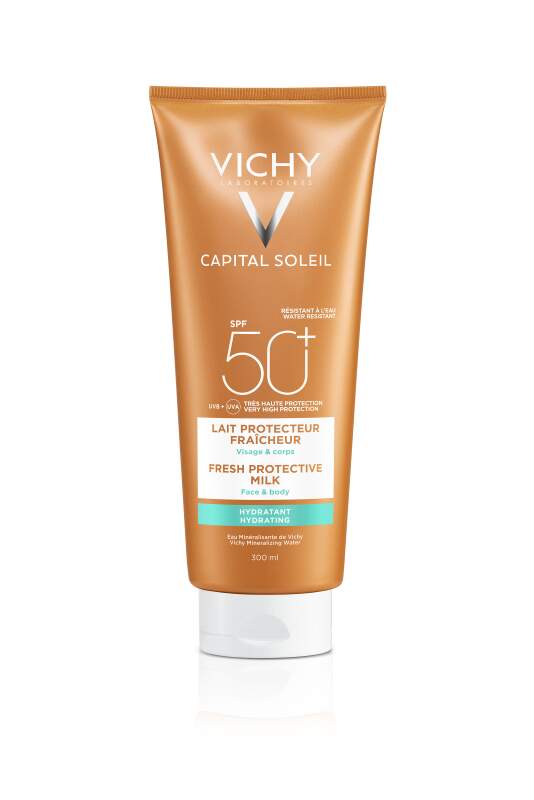 Vichy Capital Soleil Mleko za telo SPF 50+ porodično pakovanje 300 ml