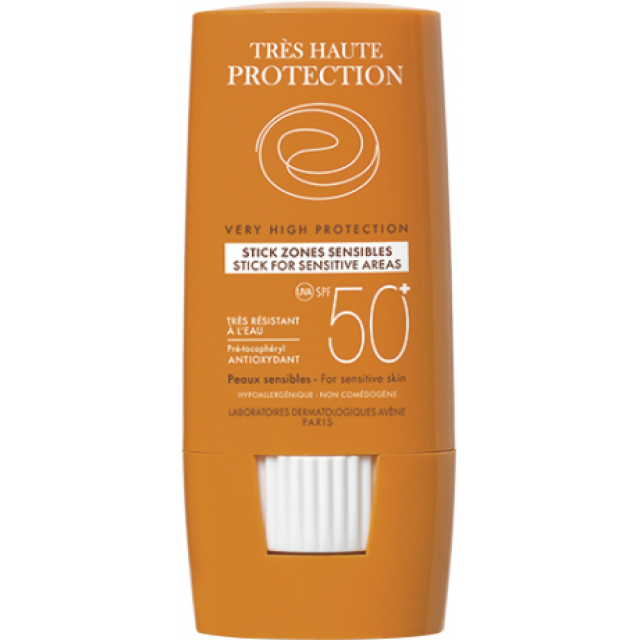 AVENE SUN STIK za osetljiva područja spf 50+ 8G
