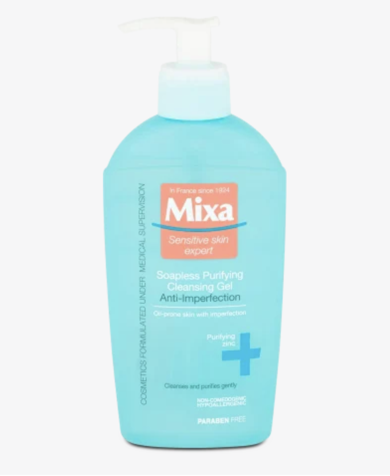 Mixa gel za čišćenje lica 200ml