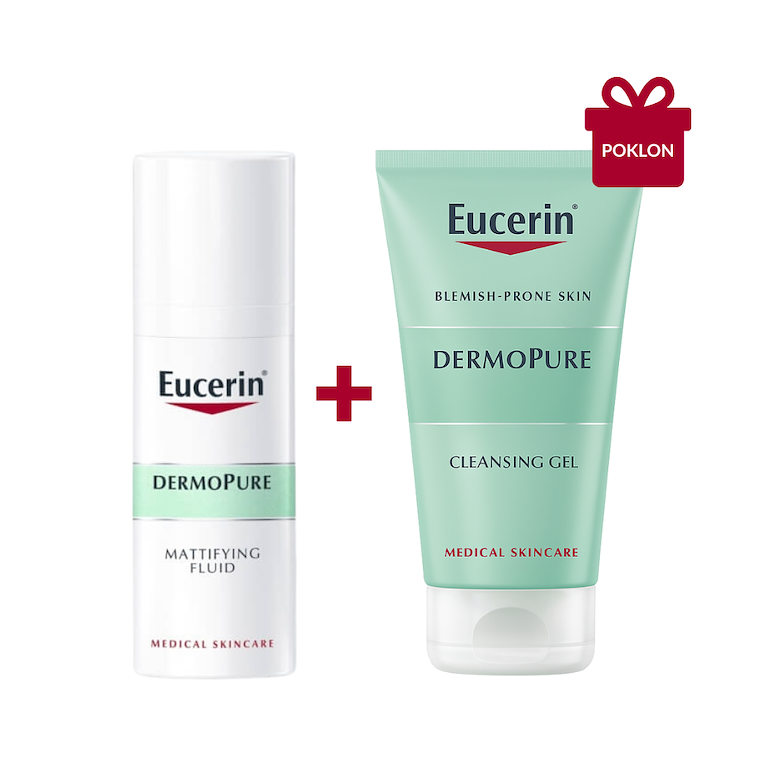 Eucerin DermoPure matirajući fluid za masnu kožu lica 50 ml