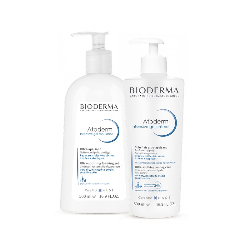 Bioderma Atoderm Intensive penušavi gel i gel krema