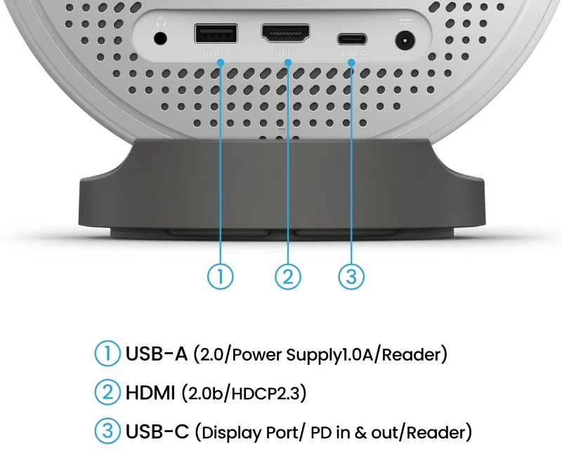 GV50 Laserski portabl smart projektor sa koferom za pakovanje