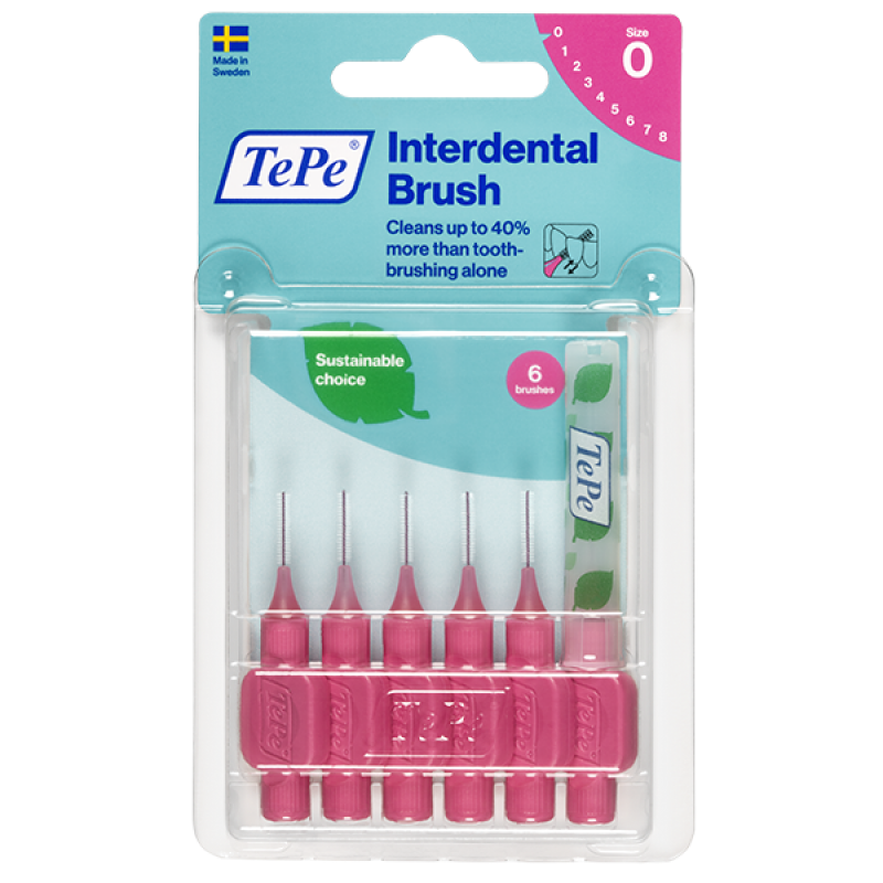 TePe Original interdentalna četkica 0,4 mm a6 roze