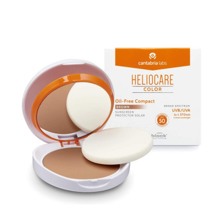 Heliocare Brown oil free kompaktni puder SPF50
