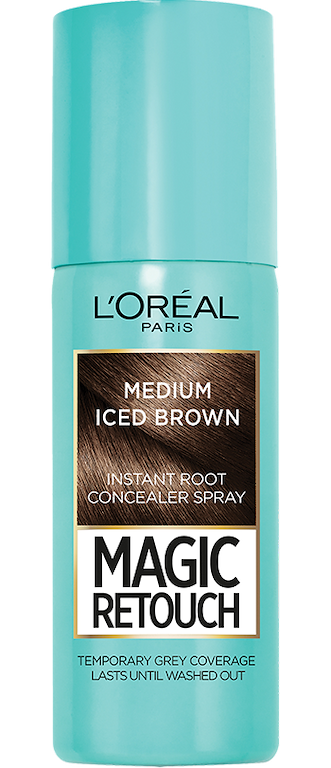 Loreal Magic retouch sprej 7 chata/medium iced brown 75ml