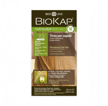 BIOKAP Delicato Rapid farba za kosu 9.3