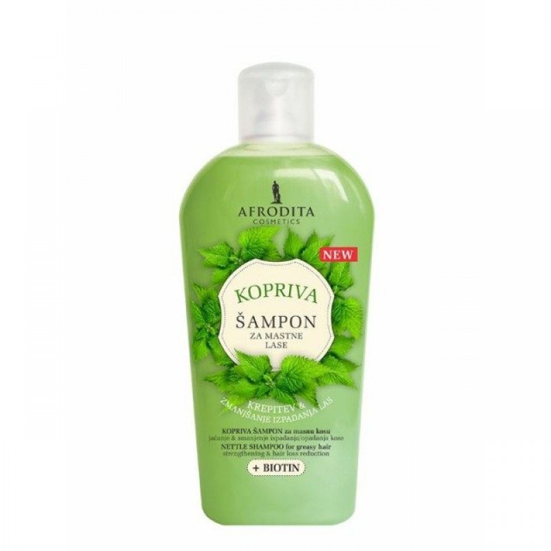 Afrodita šampon Kopriva i biotin 1000ml