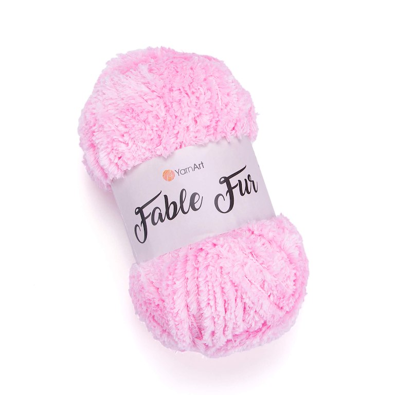 Fable fur vunica BABY ROZE