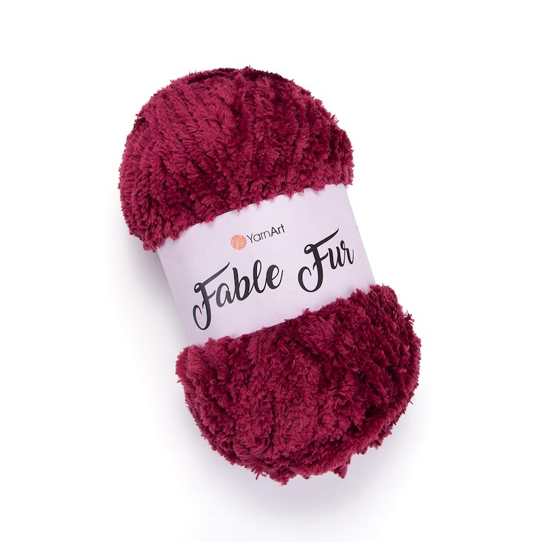 Fable fur vunica BORDO