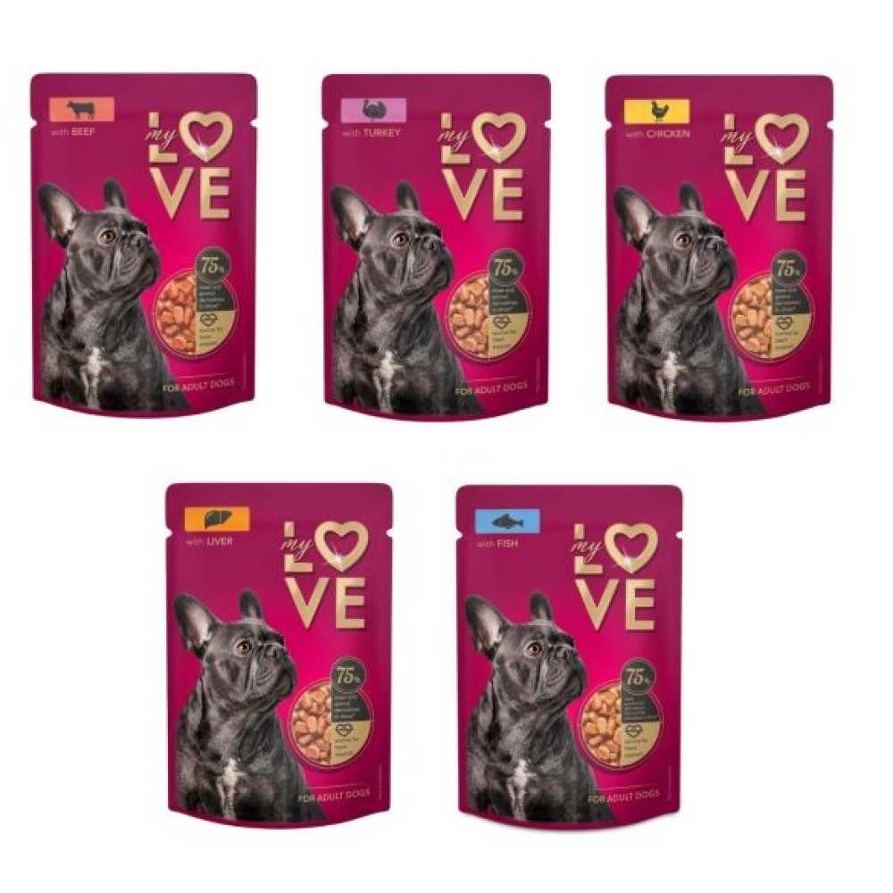 My Love sos za pse Dog - Riba 100g