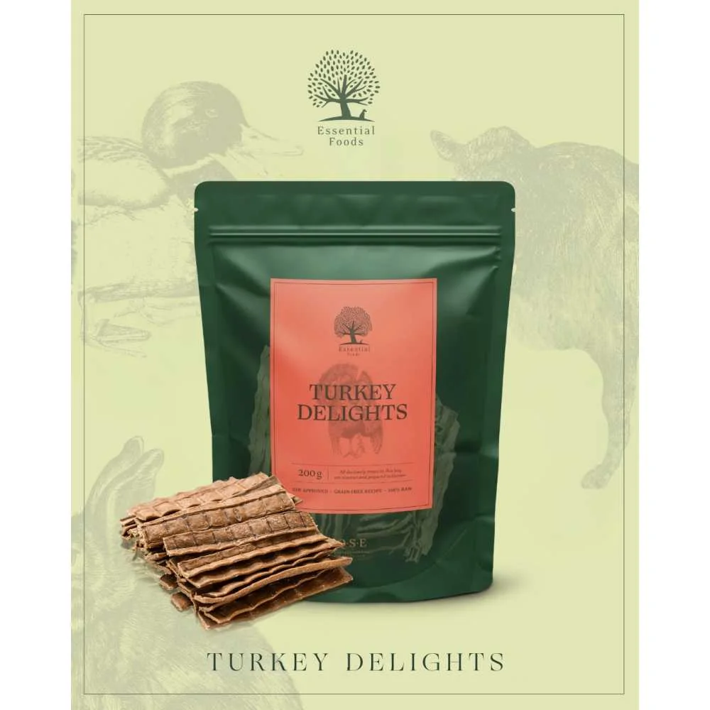 Essential poslastica za pse Turkey 200g