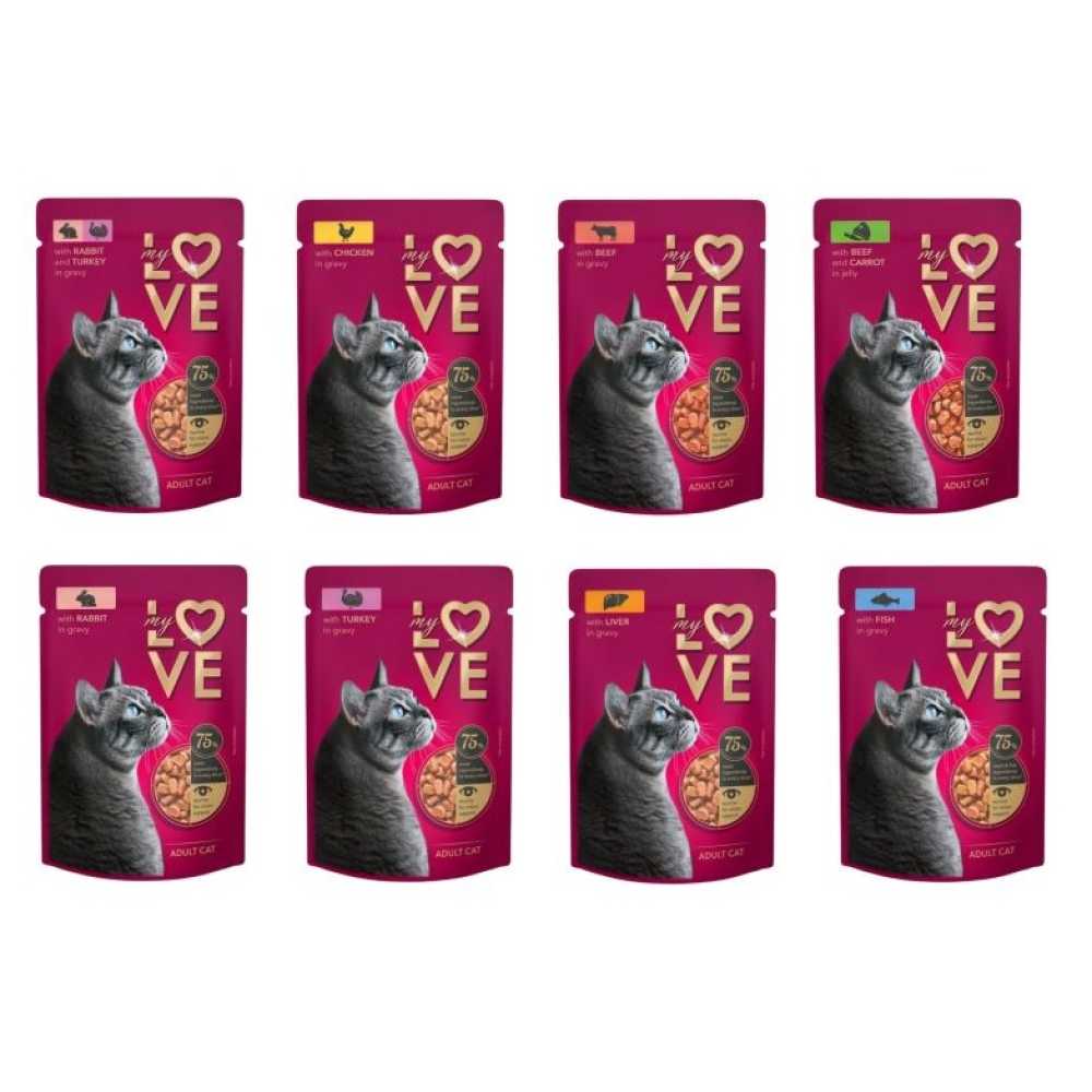 My Love sos za mačke Cat - Piletina 85g