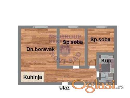 Dvoiposoban - 46m2 - Vrhunska lokacija