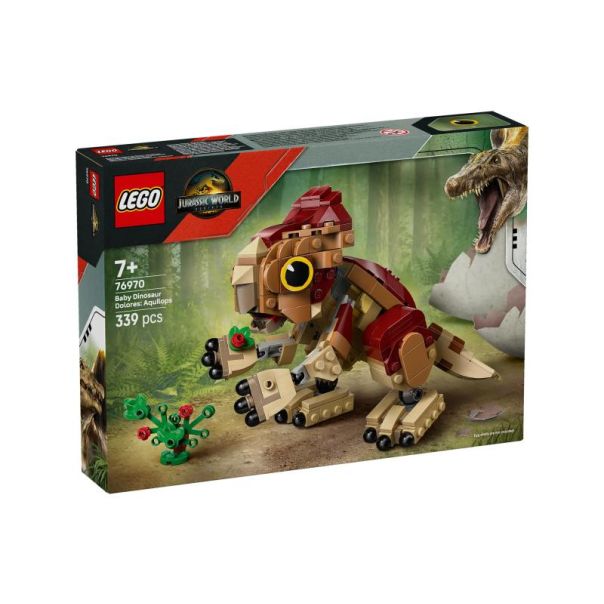 LEGO 76970 Beba dinosaurus Dolores: Akvilops