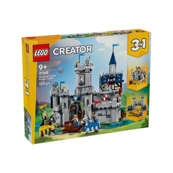 LEGO 31168 Srednjovekovni vitez konjanik i dvorac