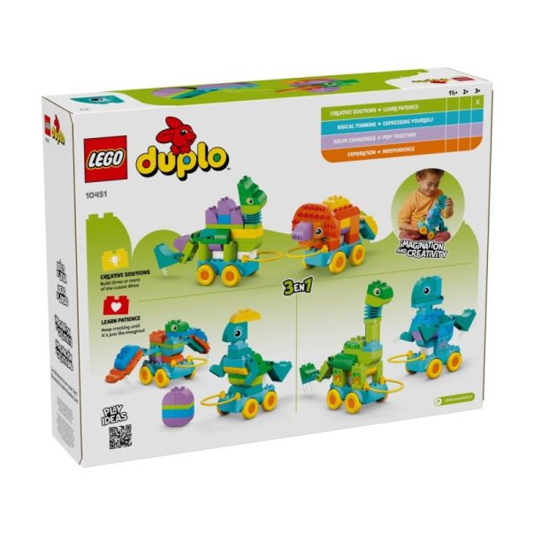 LEGO 10451 Dinosaurusi na točkovima 3u1