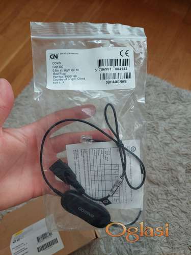 Jabra GN1200 Smart Straight Connection Lead