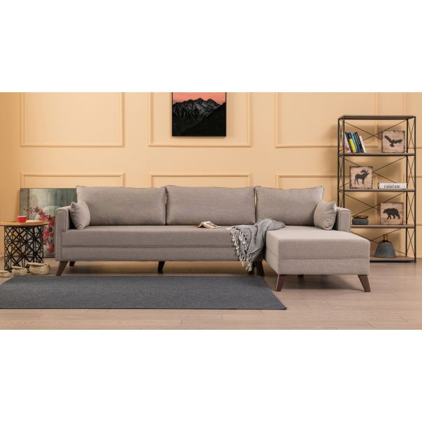 ATELIER DEL SOFA Ugaona garnitura Bella, desna, krem