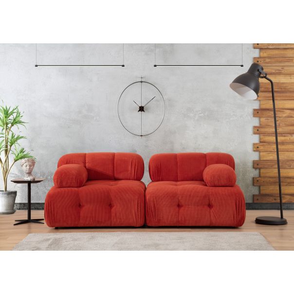 ATELIER DEL SOFA Dvosed Doblo, crvena