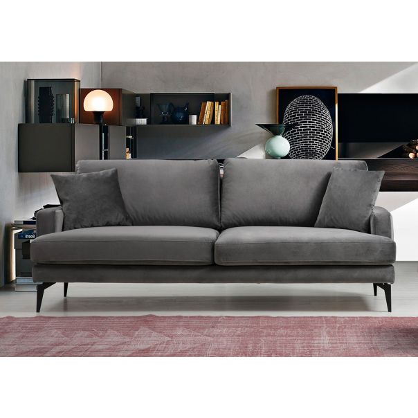ATELIER DEL SOFA Trosed Papira, siva