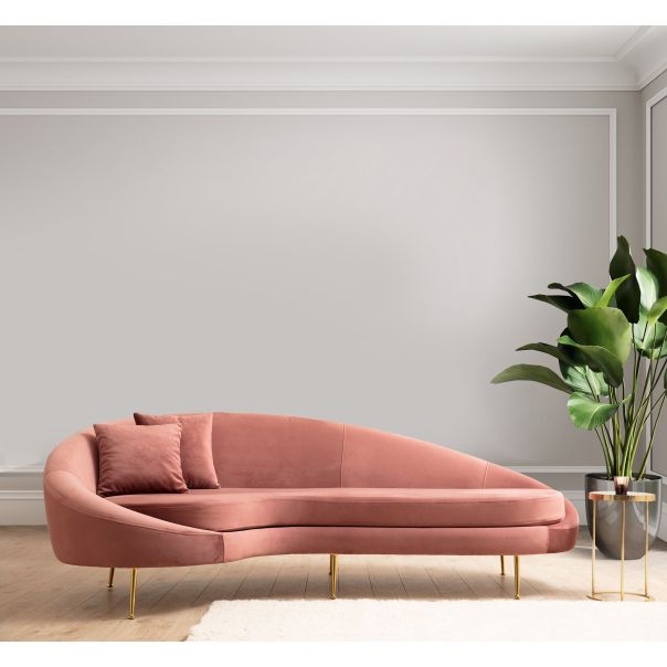 ATELIER DEL SOFA Trosed Eses Left, pink