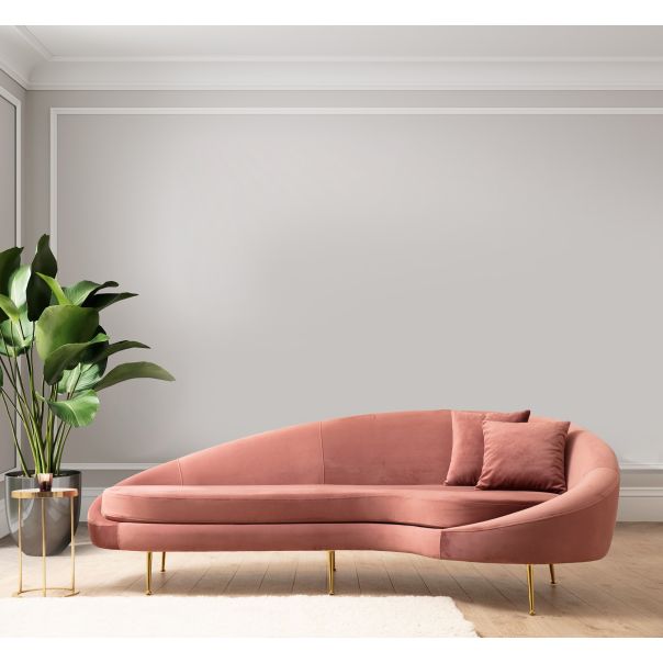 ATELIER DEL SOFA Trosed Eses Right, pink