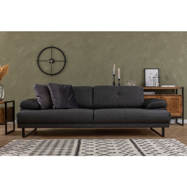 ATELIER DEL SOFA Trosed Mustang, antracit