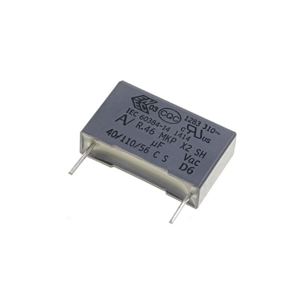 Kond.MKP X2 680n 275VAC, R=27,5mm