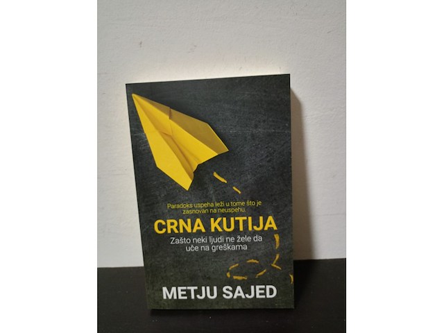 Crna kutija - Metju Sajed