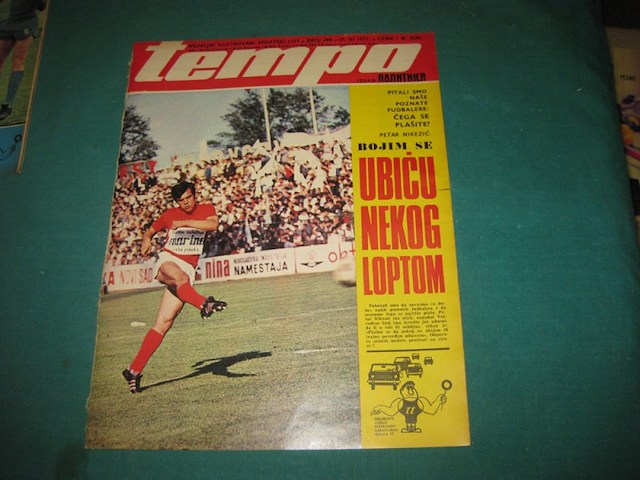 Tempo br.299 (1971)  Nedeljni ilustrovani sportski list