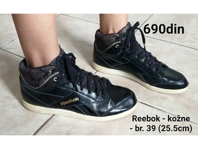 Reebok ženske kožne patike crne br. 39 - ORIGINAL