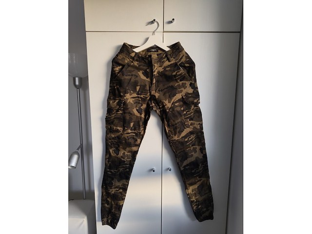 AMERICAN BAZI, Camo Pantalone, Rastegljive, S