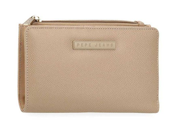 Ženski novčanik 17cm Pepe Jeans Elia beige 79486