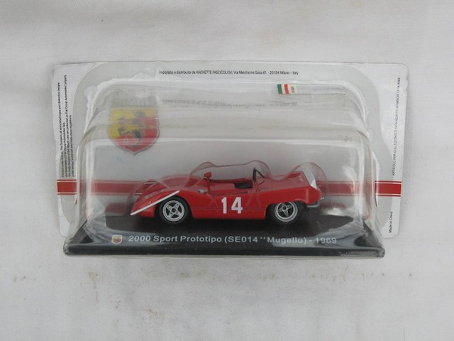 1:43 metro fiat abarth 2000 sport prototipo