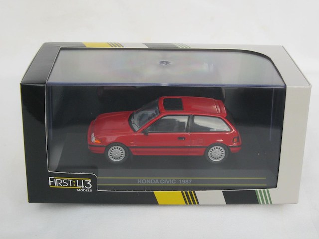 1:43 first 43 honda civic