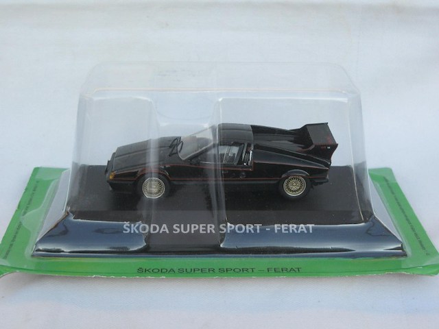1:43 DeAgostini škoda super sport - ferat