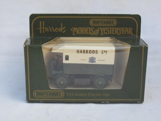 matchbox models of yesteryear walker electric van