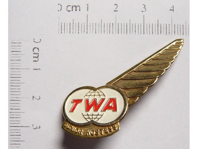TWA Trans World Airlines - Junior hostess