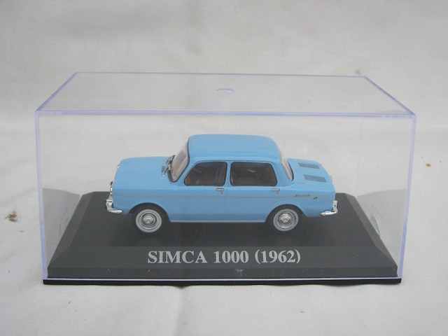 1:43 altaya simca 1000